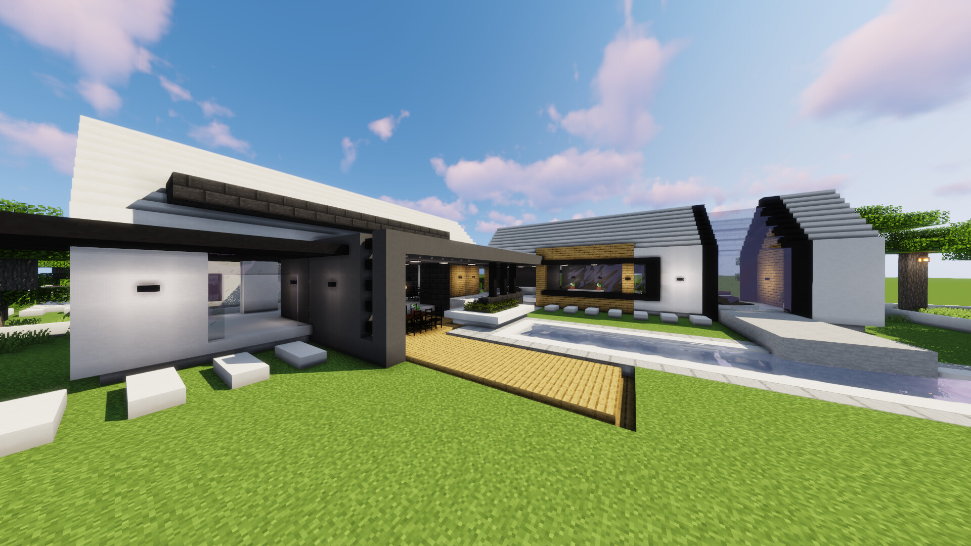 Minecraft Modern Barn House Minecraft Map