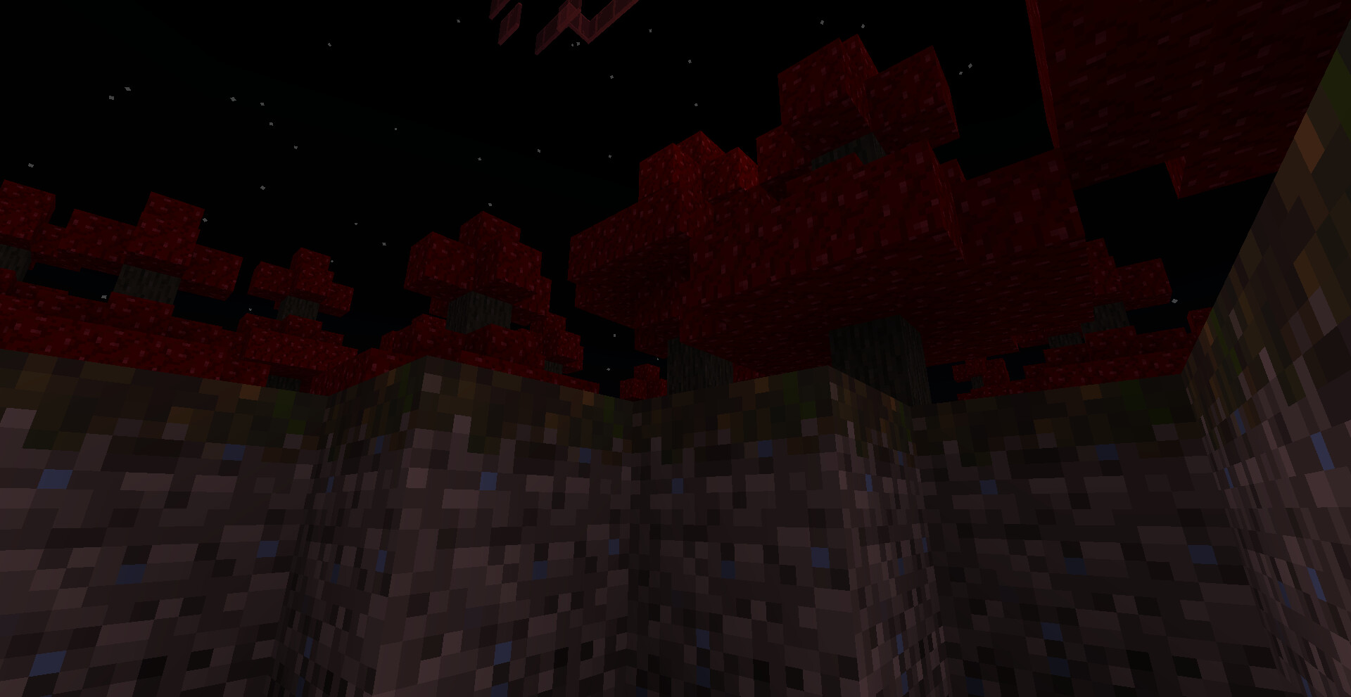 Backrooms Level - 333 " The Blood-Red Forest " Minecraft Map
