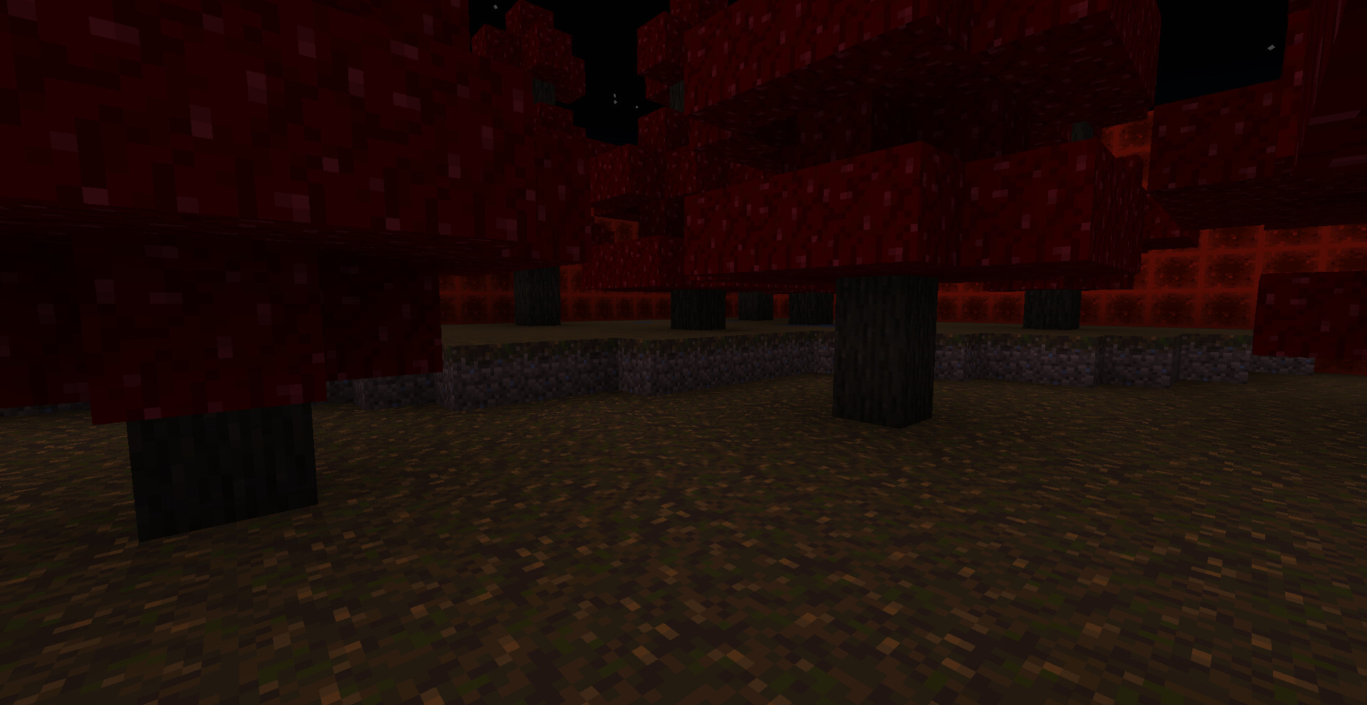 Backrooms Level - 333 " The Blood-Red Forest " Minecraft Map