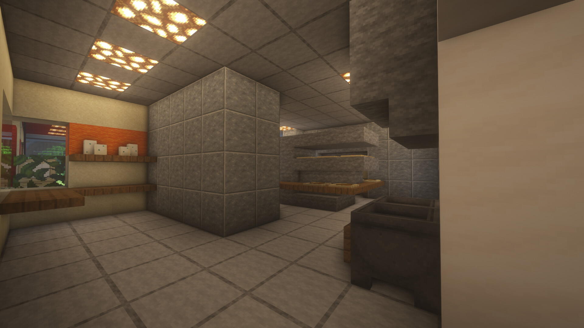 real KFC Restaurant | interior Minecraft Map