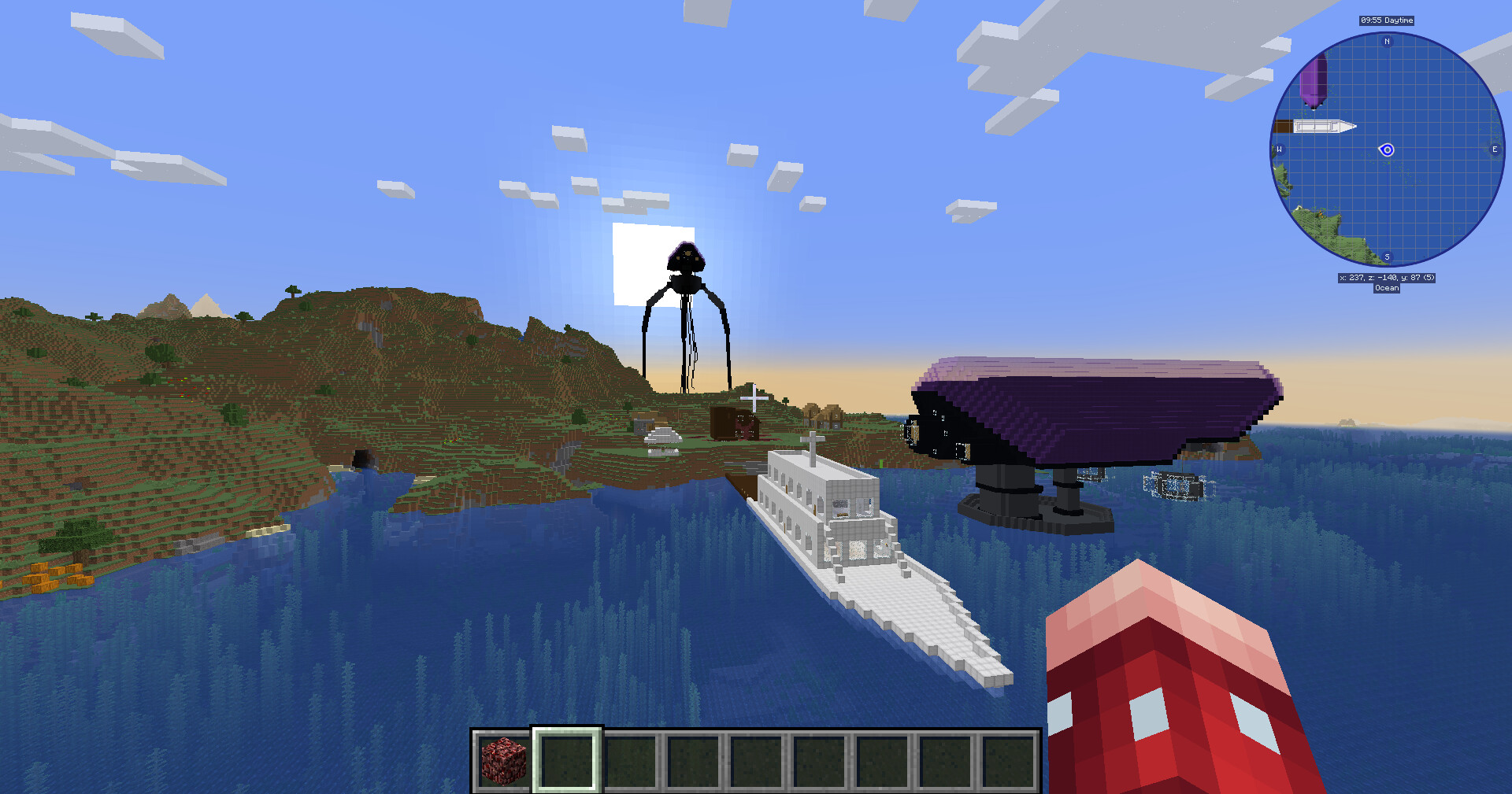 War of the Worlds - Survival tripods Minecraft Map