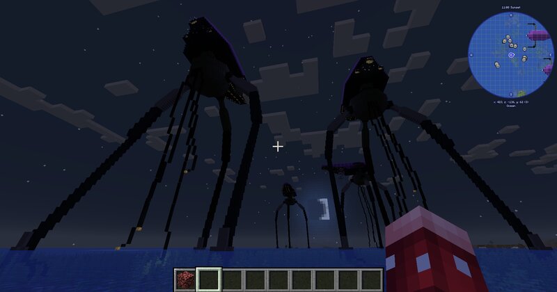 War of the Worlds - Survival tripods Minecraft Map