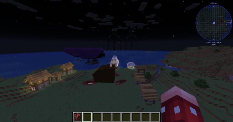 War of the Worlds - Survival tripods Minecraft Map