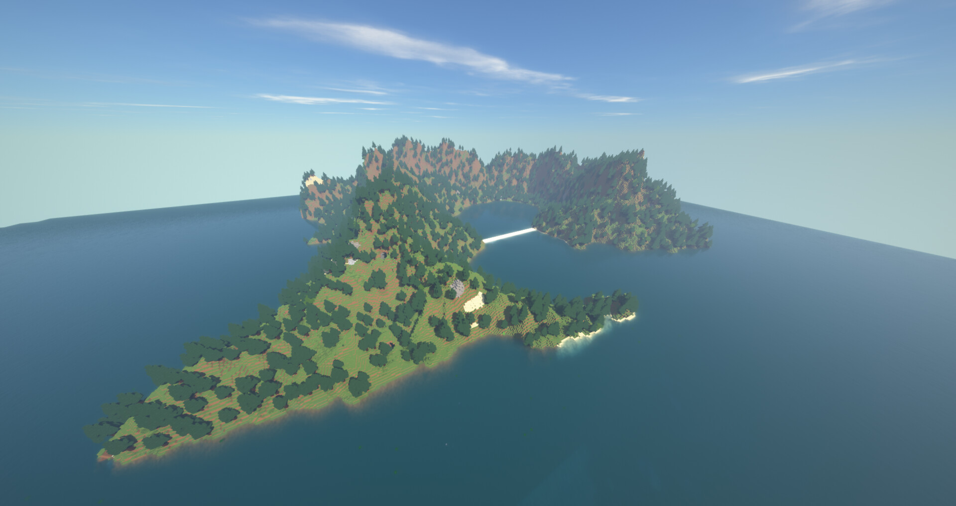 Squid Game Island ( Seungbong-ri Island South Korea ) Minecraft Map