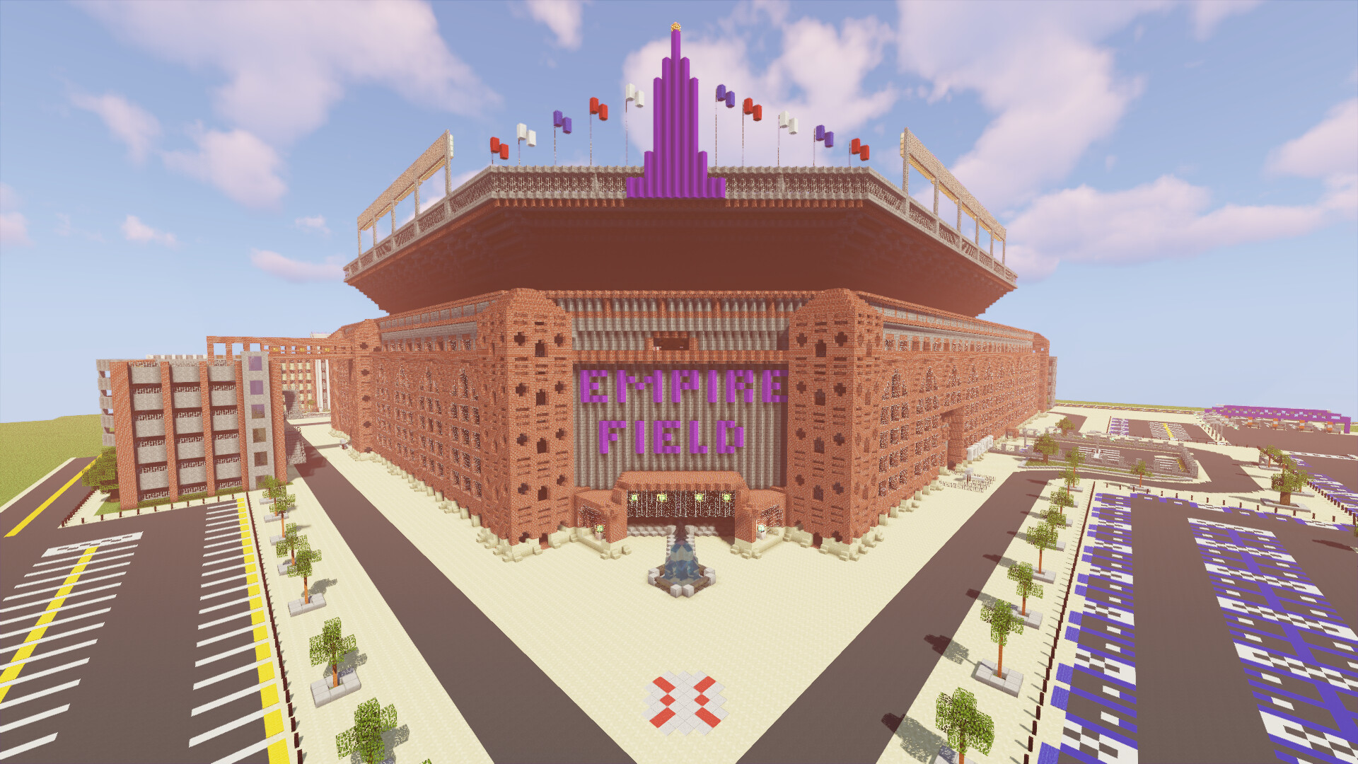 Empire Field (Baseball Stadium) Minecraft Map