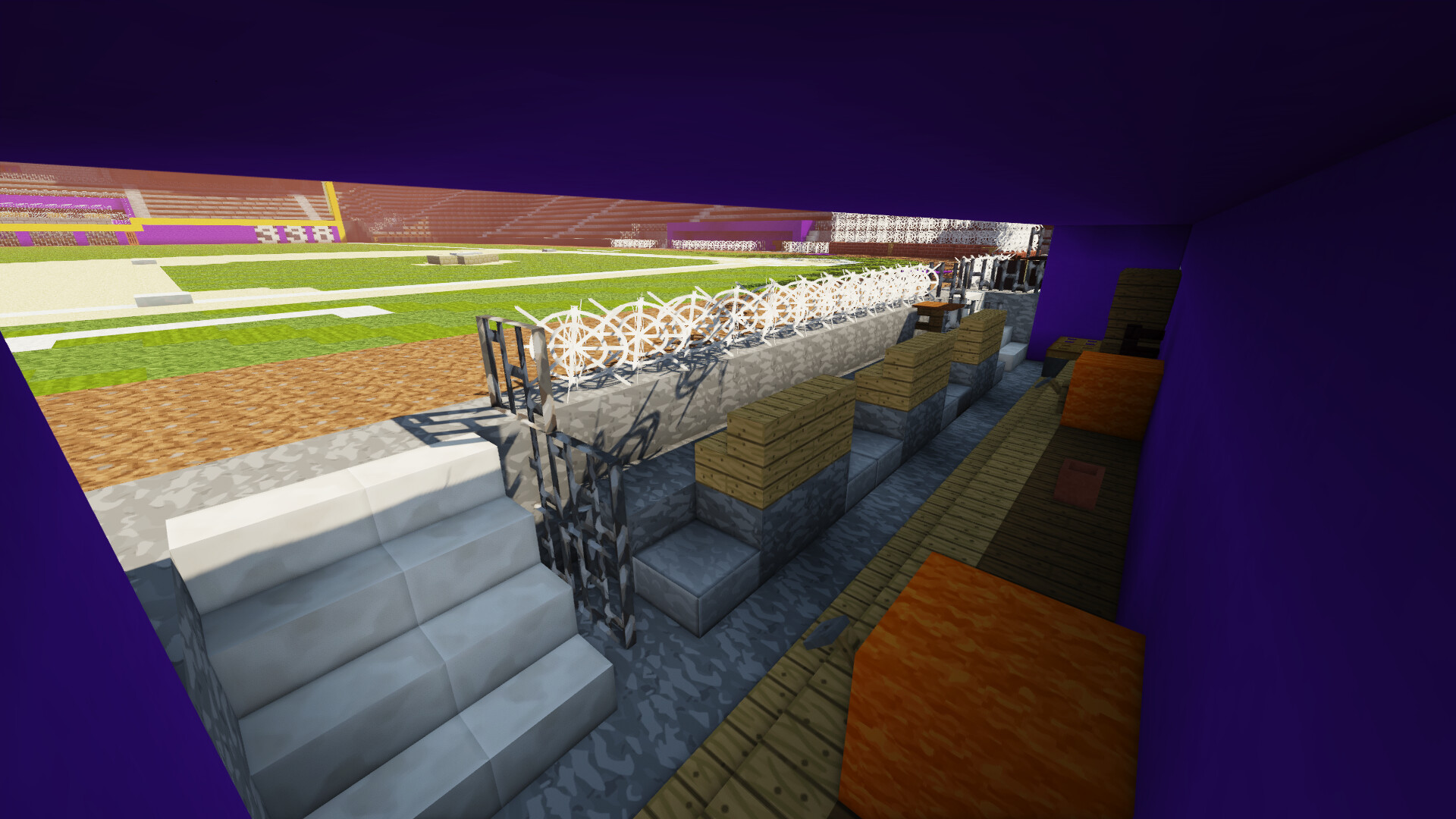 Empire Field (Baseball Stadium) Minecraft Map