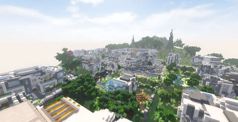 Map build projet - Xenora, Euphoris and Lunaris(soon) Minecraft Map