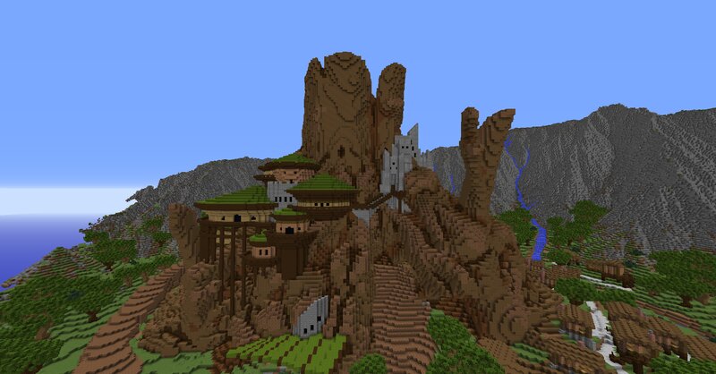 Giant Tree Speedbuild Minecraft Map