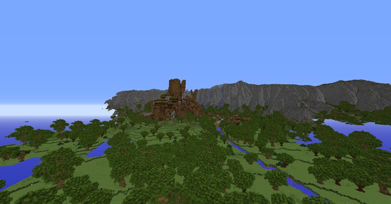 Giant Tree Speedbuild Minecraft Map