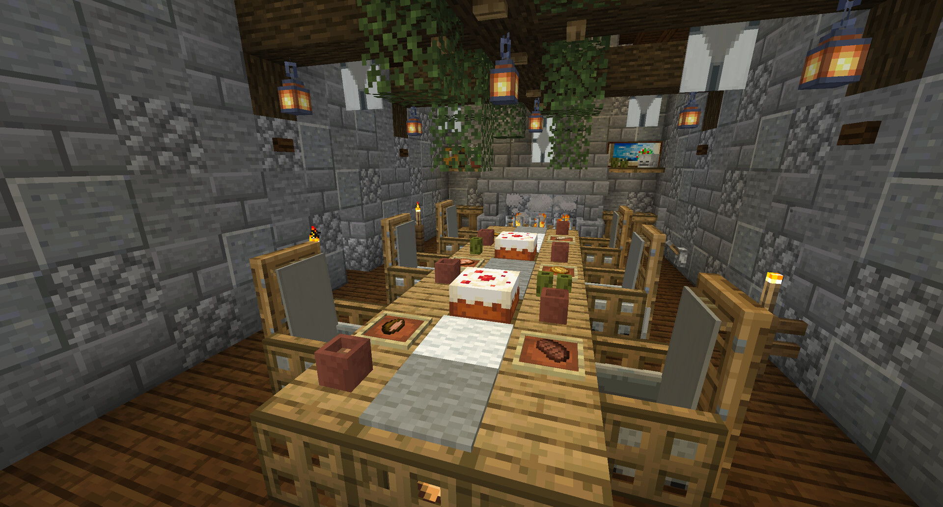 Greywatch - Survival Base / Castle / Village Schematic Minecraft Map