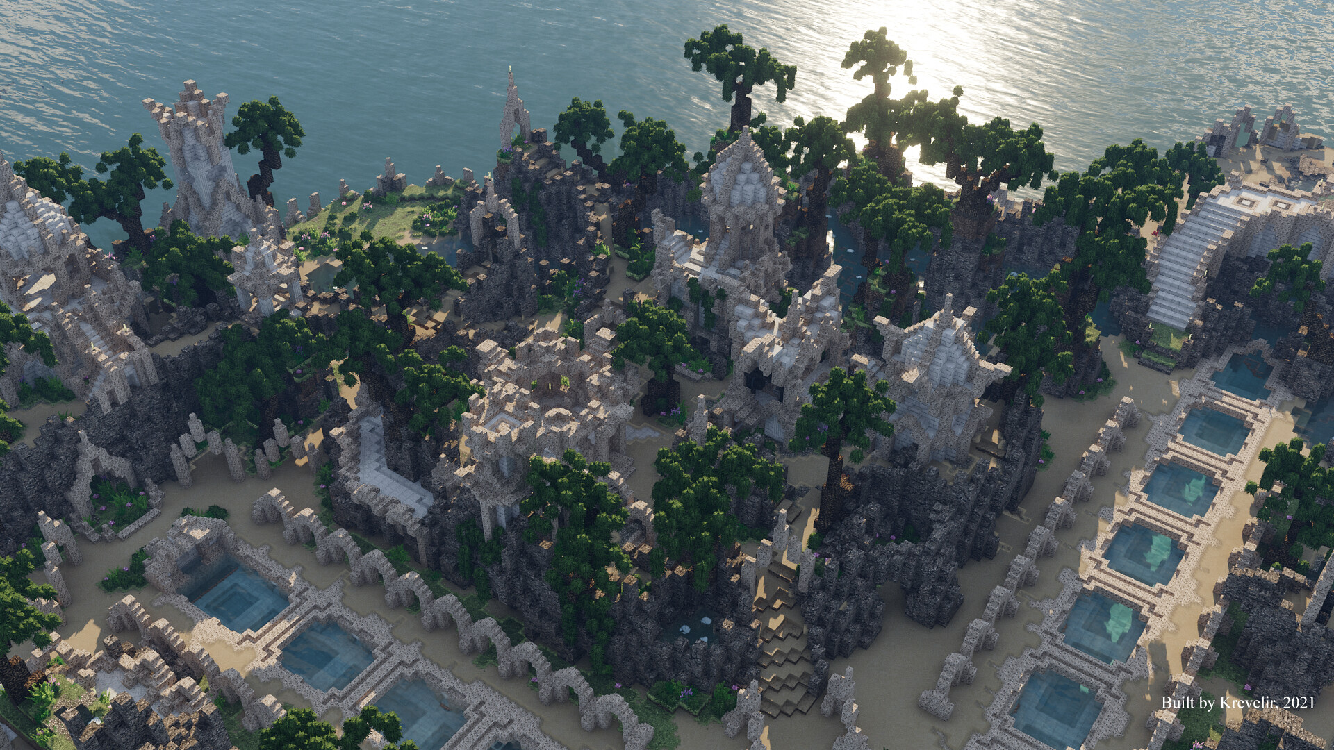 The Lost City of Mulandir Minecraft Map