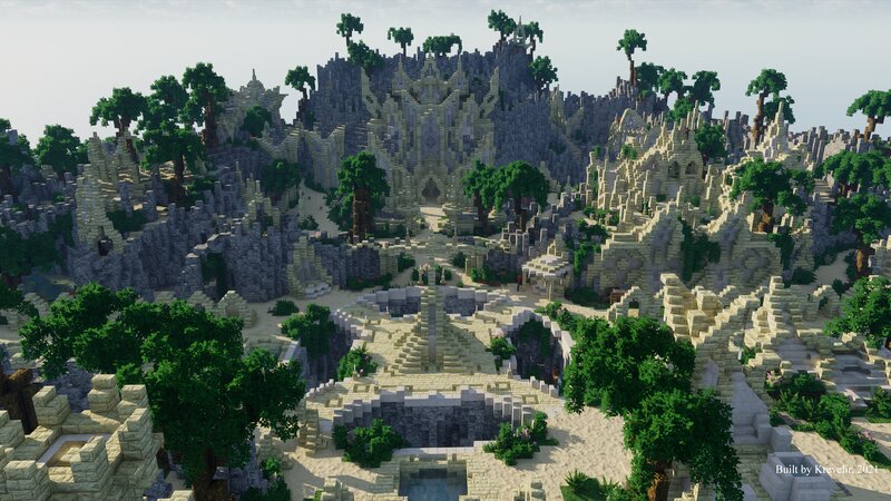The Lost City of Mulandir Minecraft Map