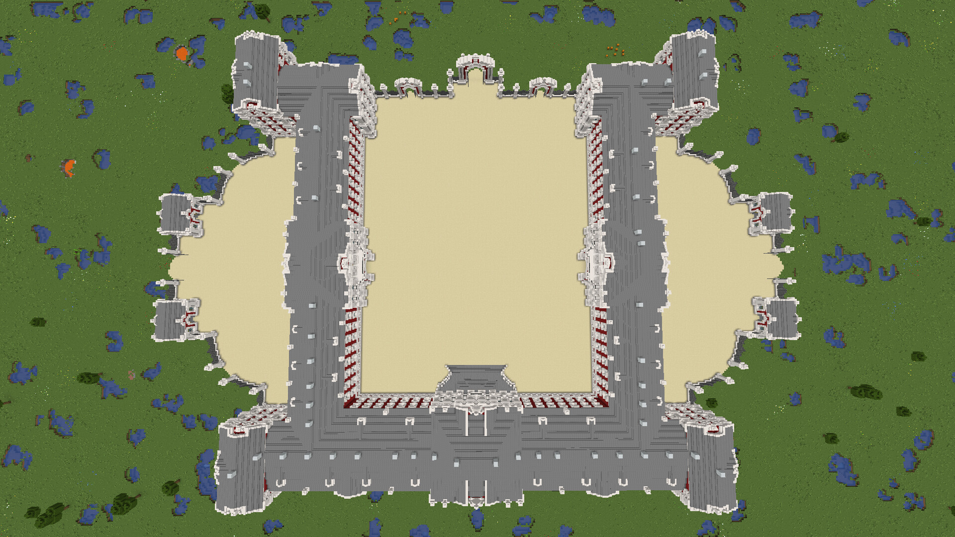 Jelgava Palace / Jelgavas pils / Schloss Mitau Minecraft Map