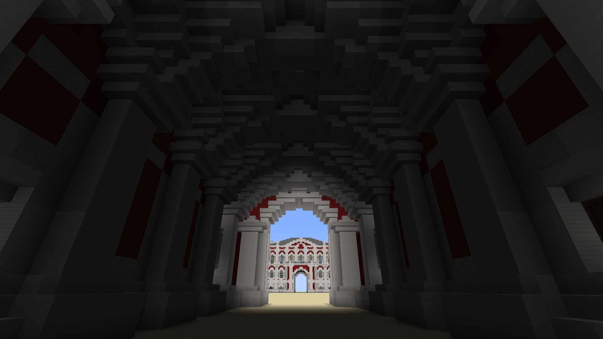 Jelgava Palace / Jelgavas pils / Schloss Mitau Minecraft Map