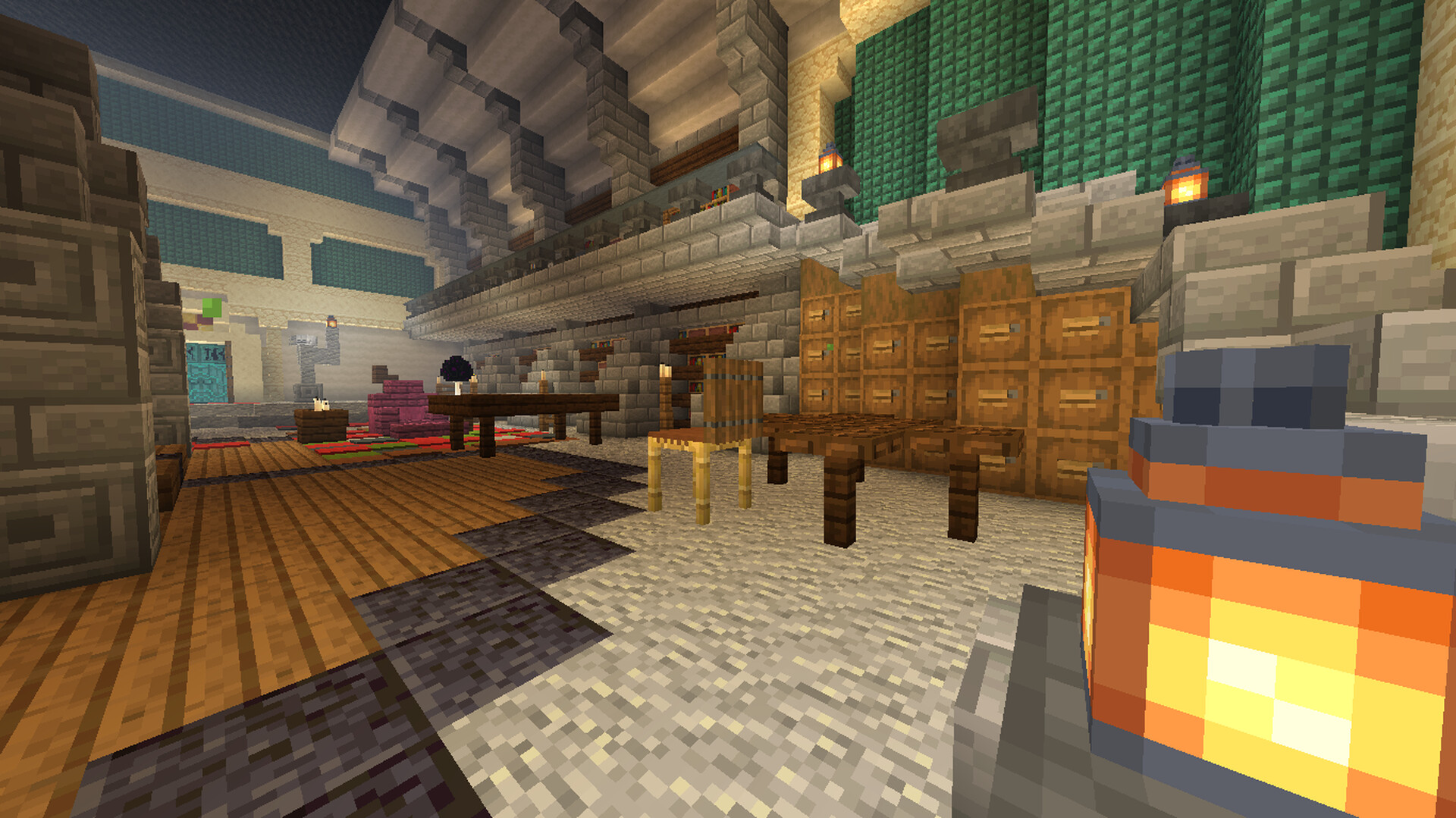 (DESIGN BY DT10) WORKING 8th Doctor (1996 Movie) TARDIS Minecraft Map