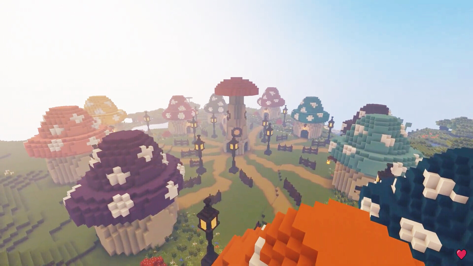 Minecraft Mushroom Village Minecraft Map