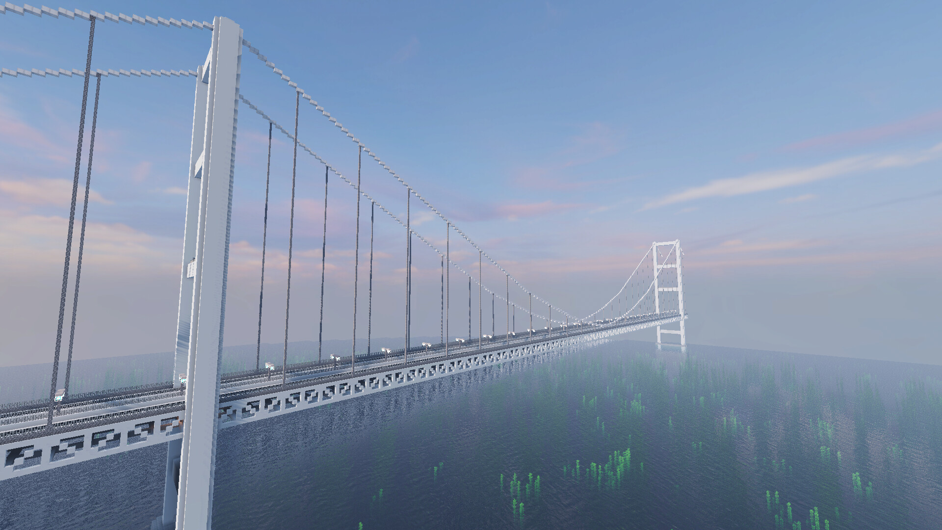 Suspension Bridge Minecraft Map