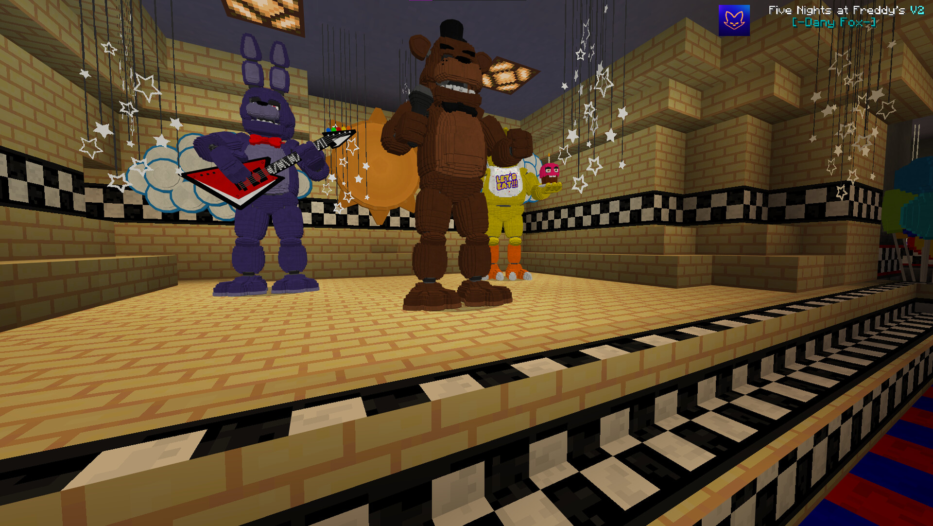 fnaf 1 v1 Minecraft Map