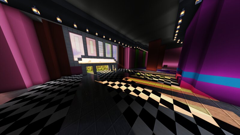 Large Update V4 Fnaf Security Breach Wip Daycare And Roxy Raceway Minecraft Map