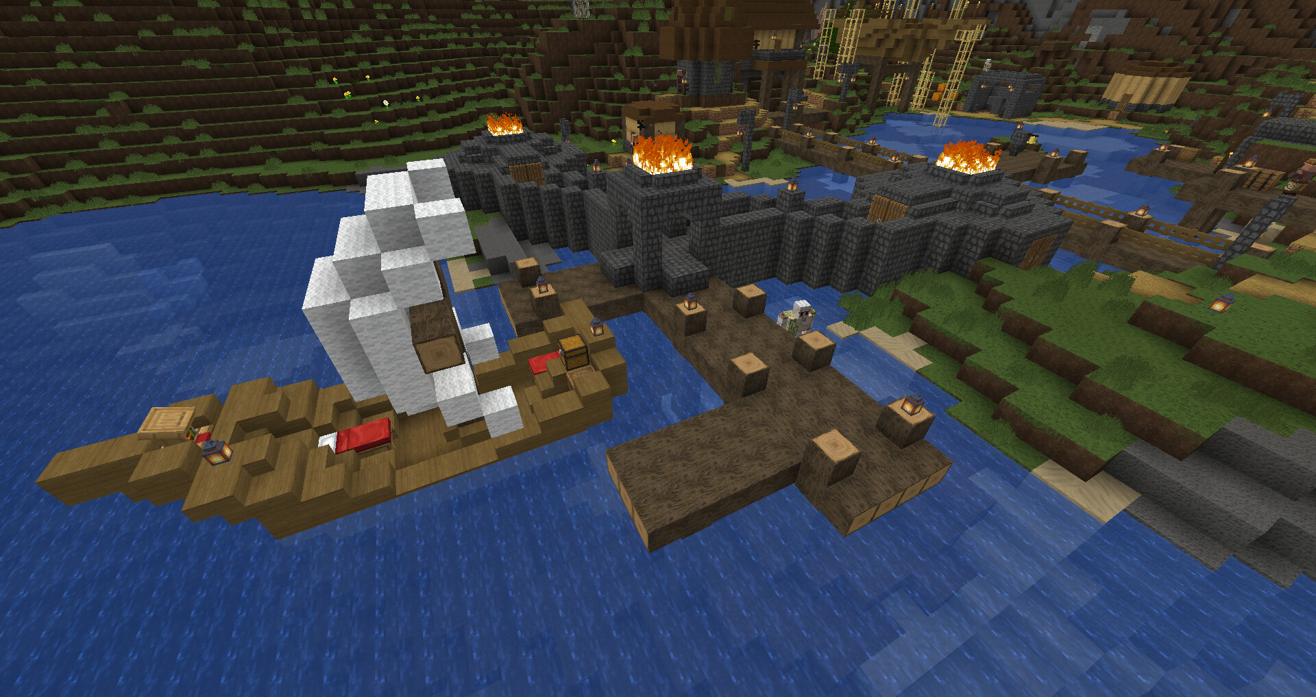 Valley Village Minecraft Map