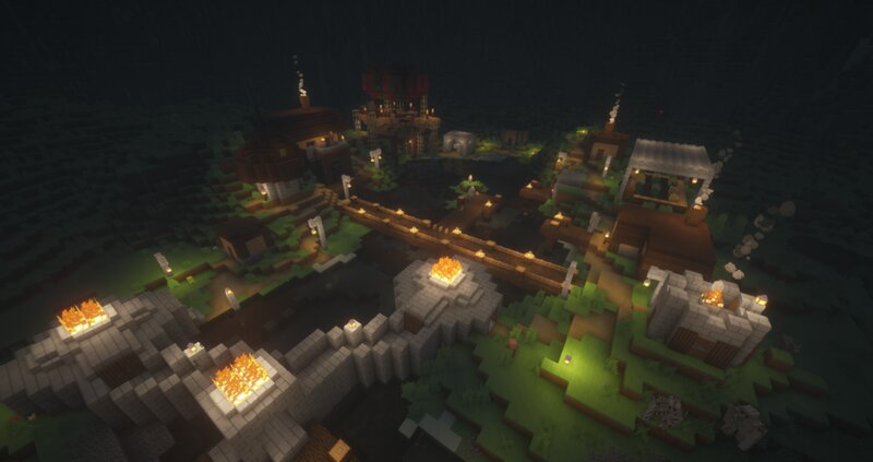 Valley Village Minecraft Map