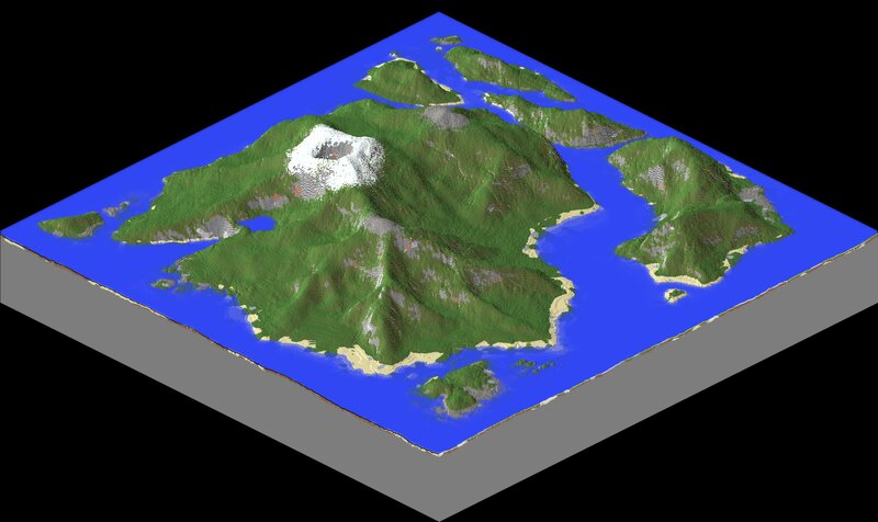 Isle N'Oshan Minecraft Map