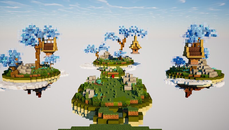 SkyWars Priroda Map 1.12.2 + Download!! Minecraft Map