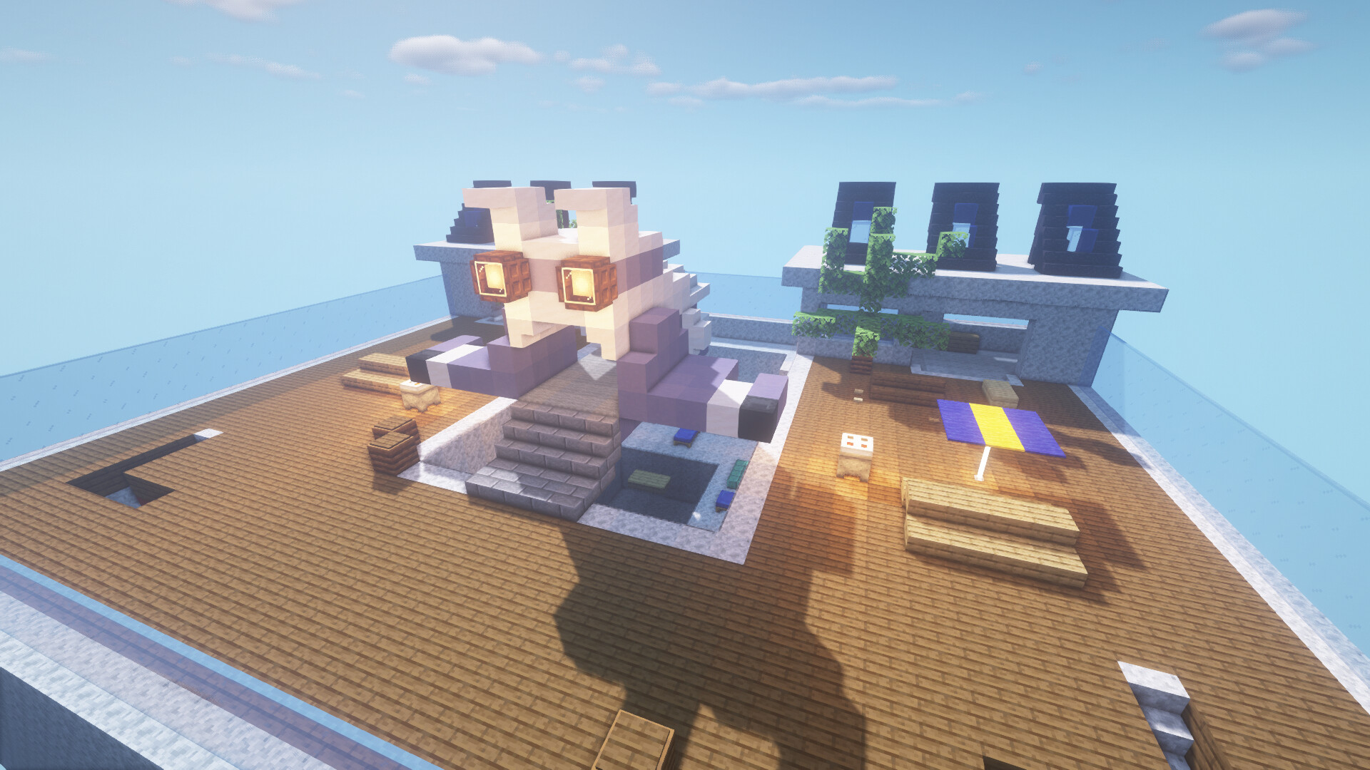 Pixel Gun 3D - Pool Party Minecraft Map