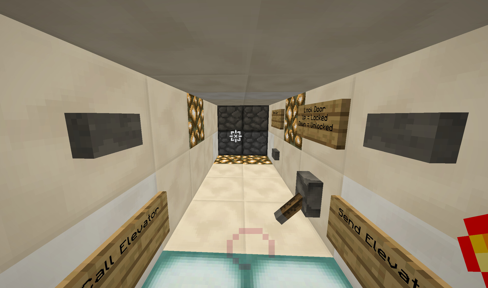 Safe Redstone Bunker/House Minecraft Map