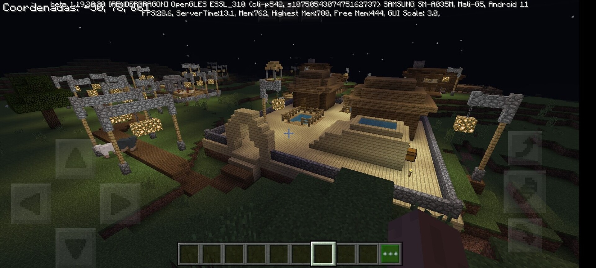 Replication of the first construction I did in minecraft Minecraft Map