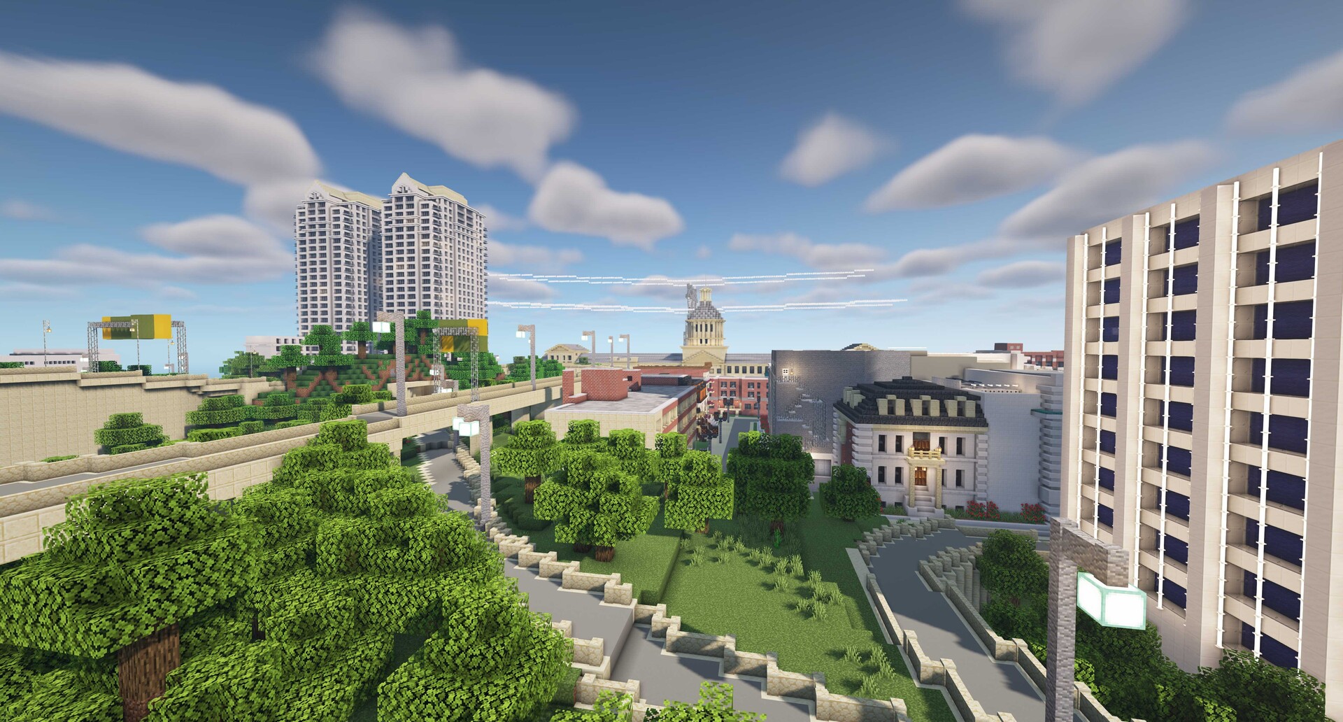 1200 Maisonneuve Montréal, Tour Lépine Condos Minecraft Map