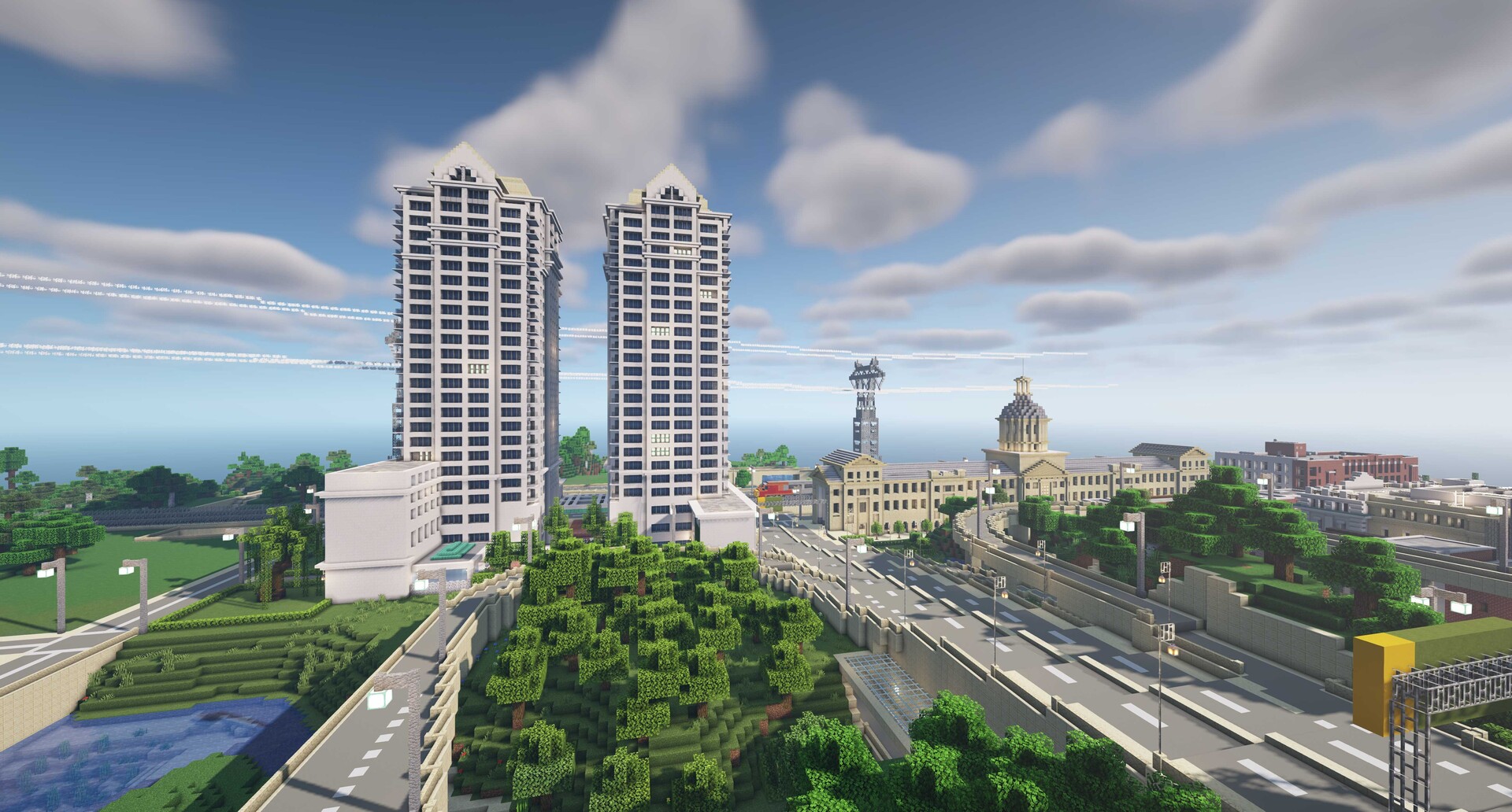 1200 Maisonneuve Montréal, Tour Lépine Condos Minecraft Map