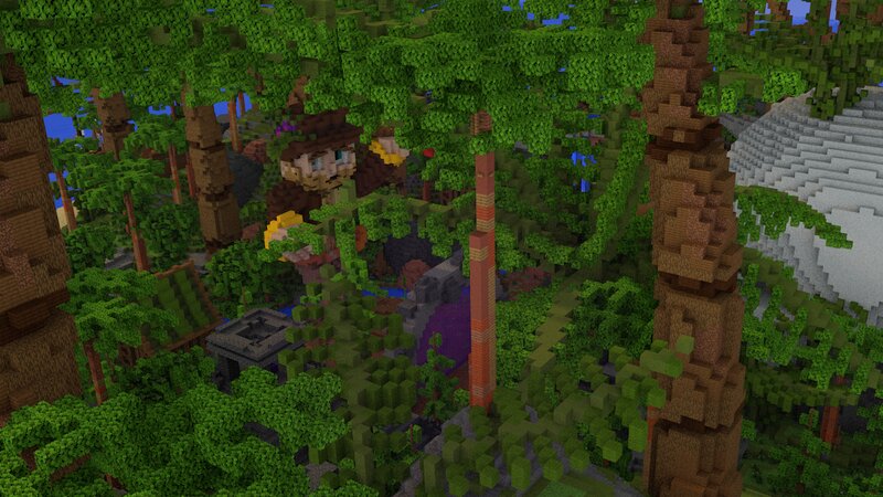 🌿Jungle Temple HUB/LOBBY 🌿 Minecraft Map