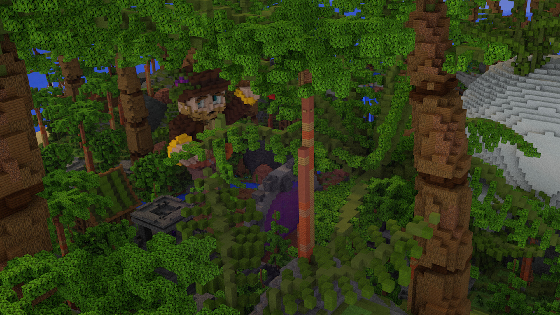 🌿Jungle Temple HUB/LOBBY 🌿 Minecraft Map