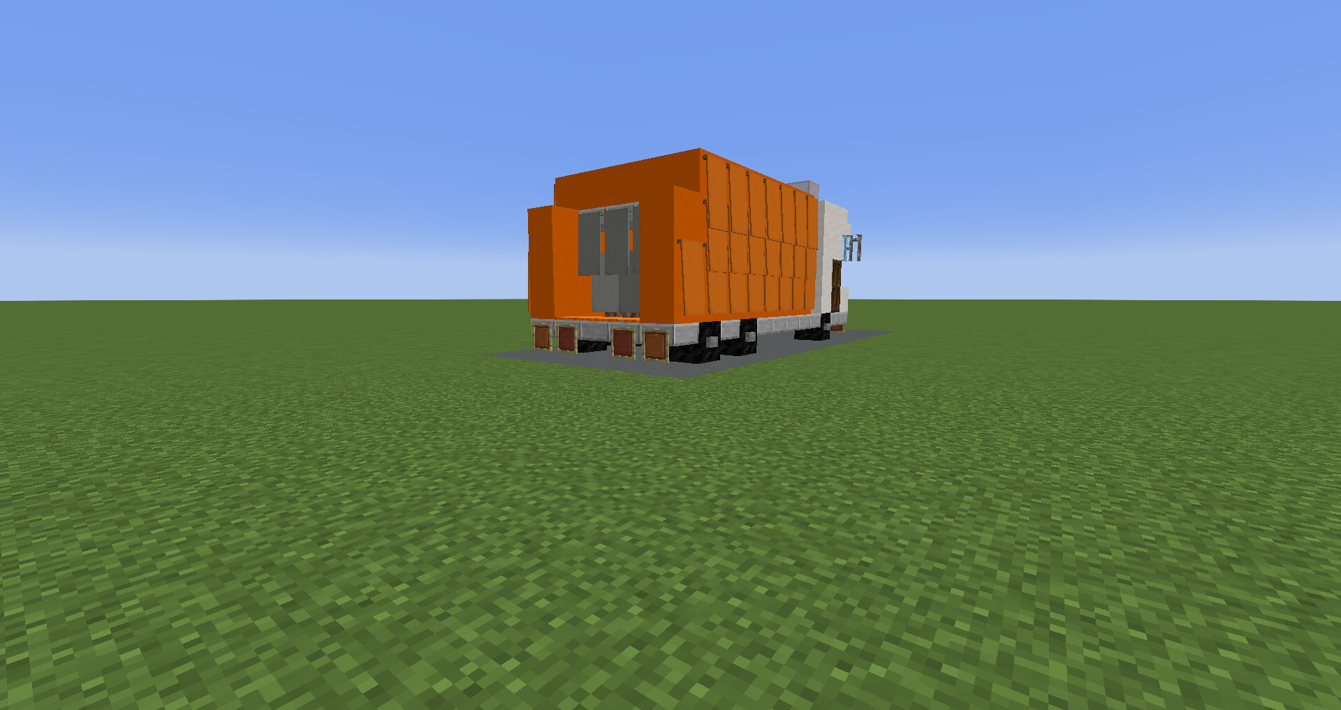 Garbage truck Minecraft Map