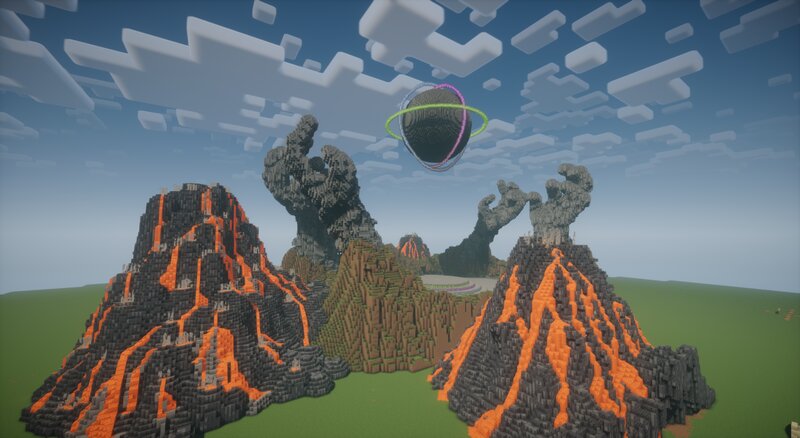 Volcanic Spawn/Minigames hub On its way!!! Minecraft Map