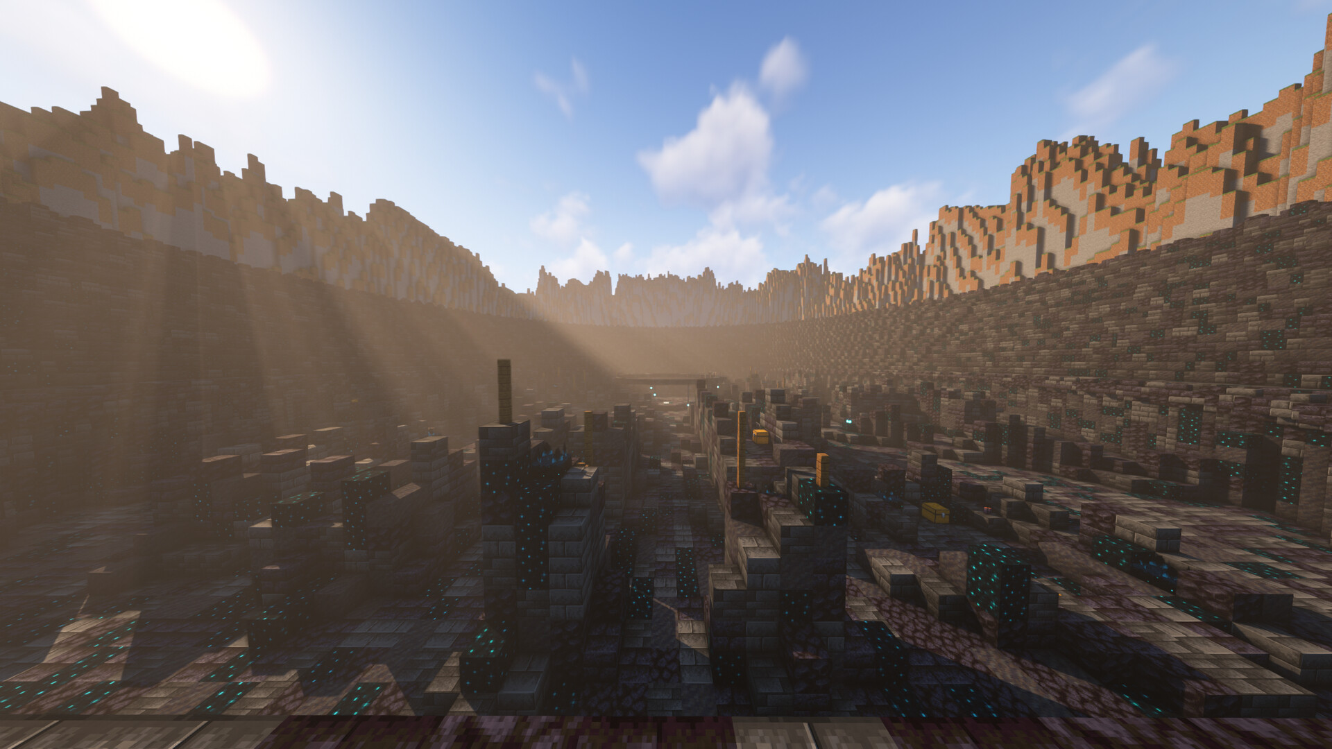 DeepDark Colosseum Minecraft Map