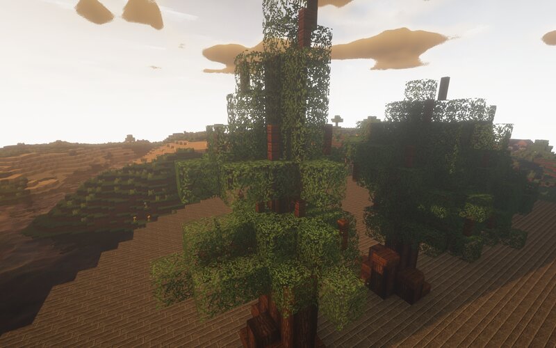 Custom Trees [SCHEMATIC] Minecraft Map
