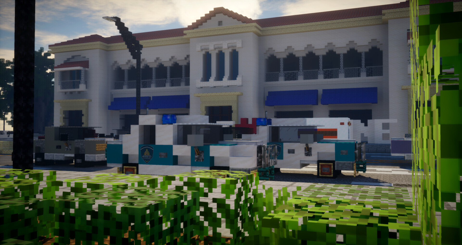 Monroe City Police Cars | Builder Forge Minecraft Map