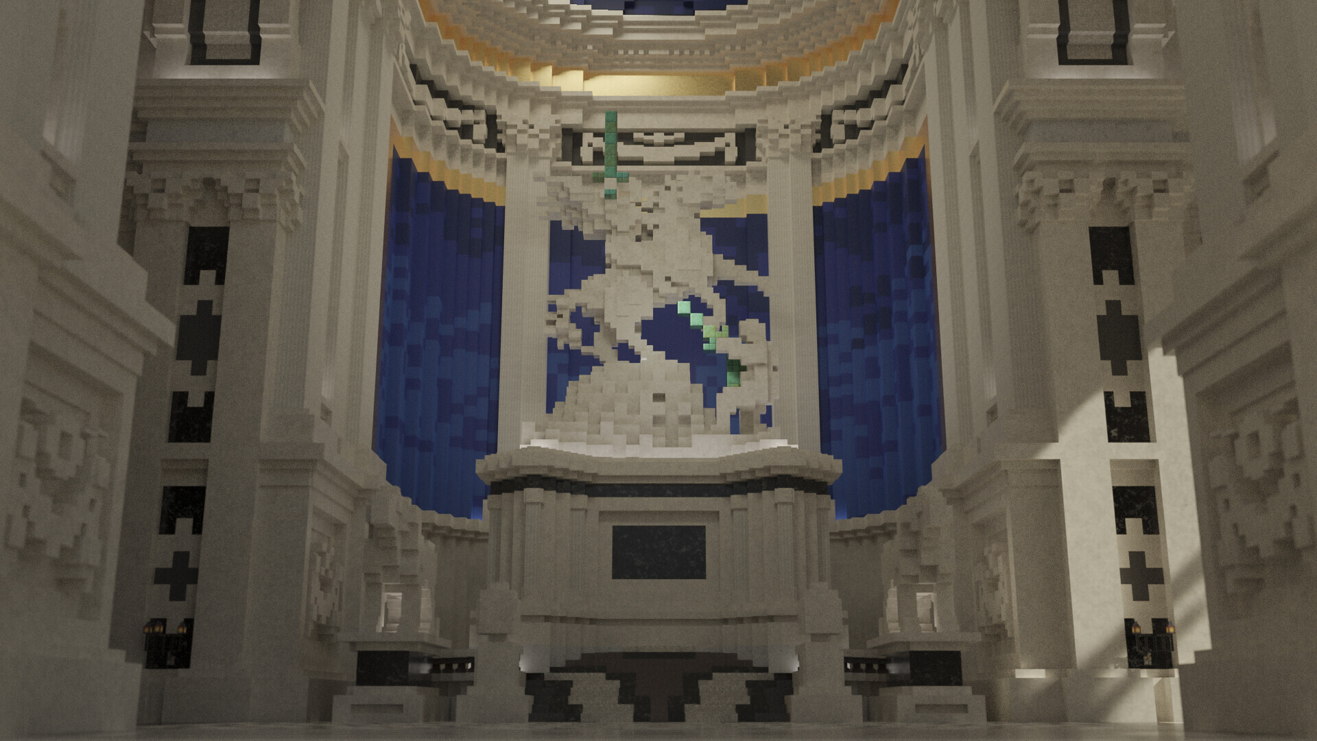 Neoclassical Cathedral Minecraft Map