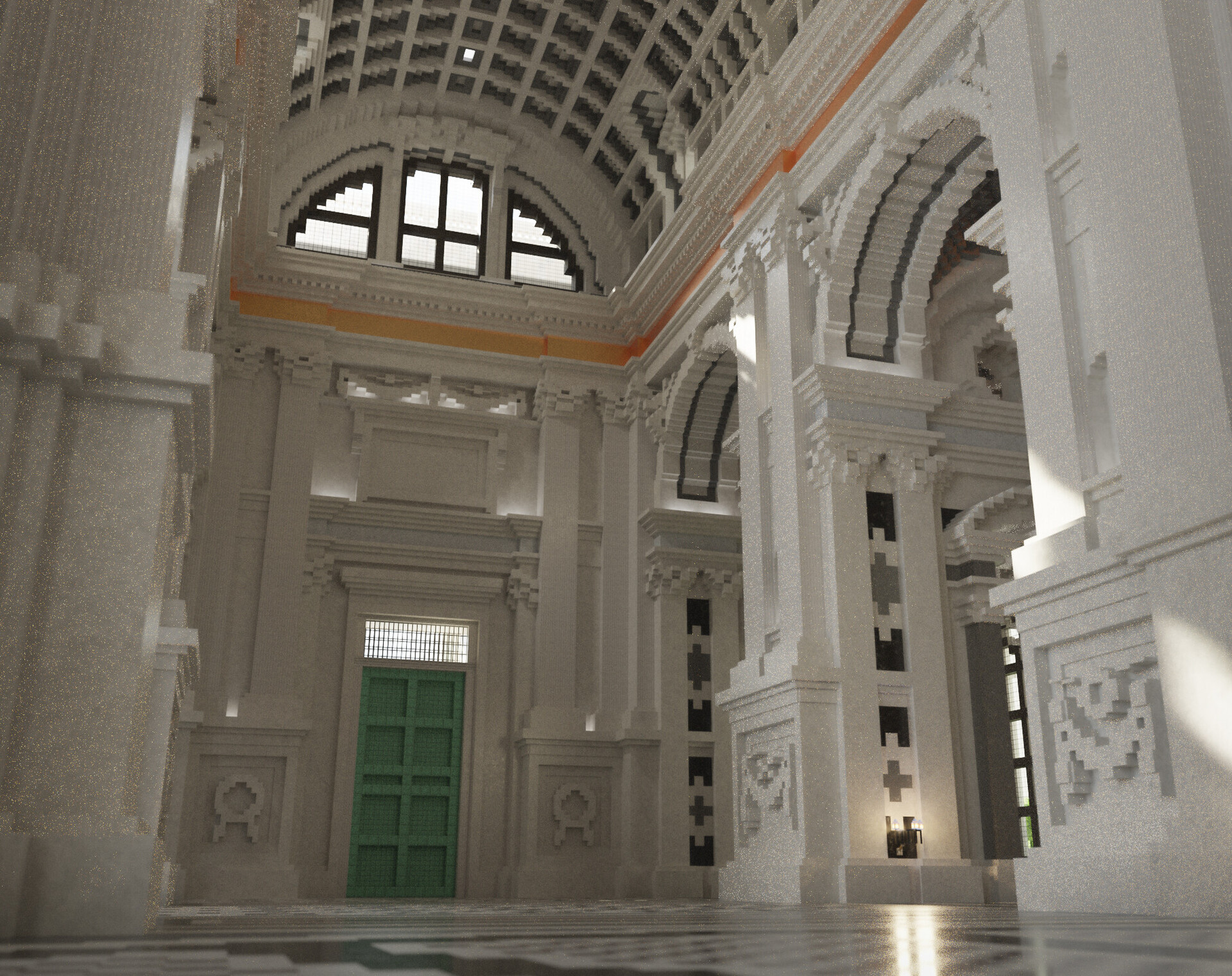 Neoclassical Cathedral Minecraft Map
