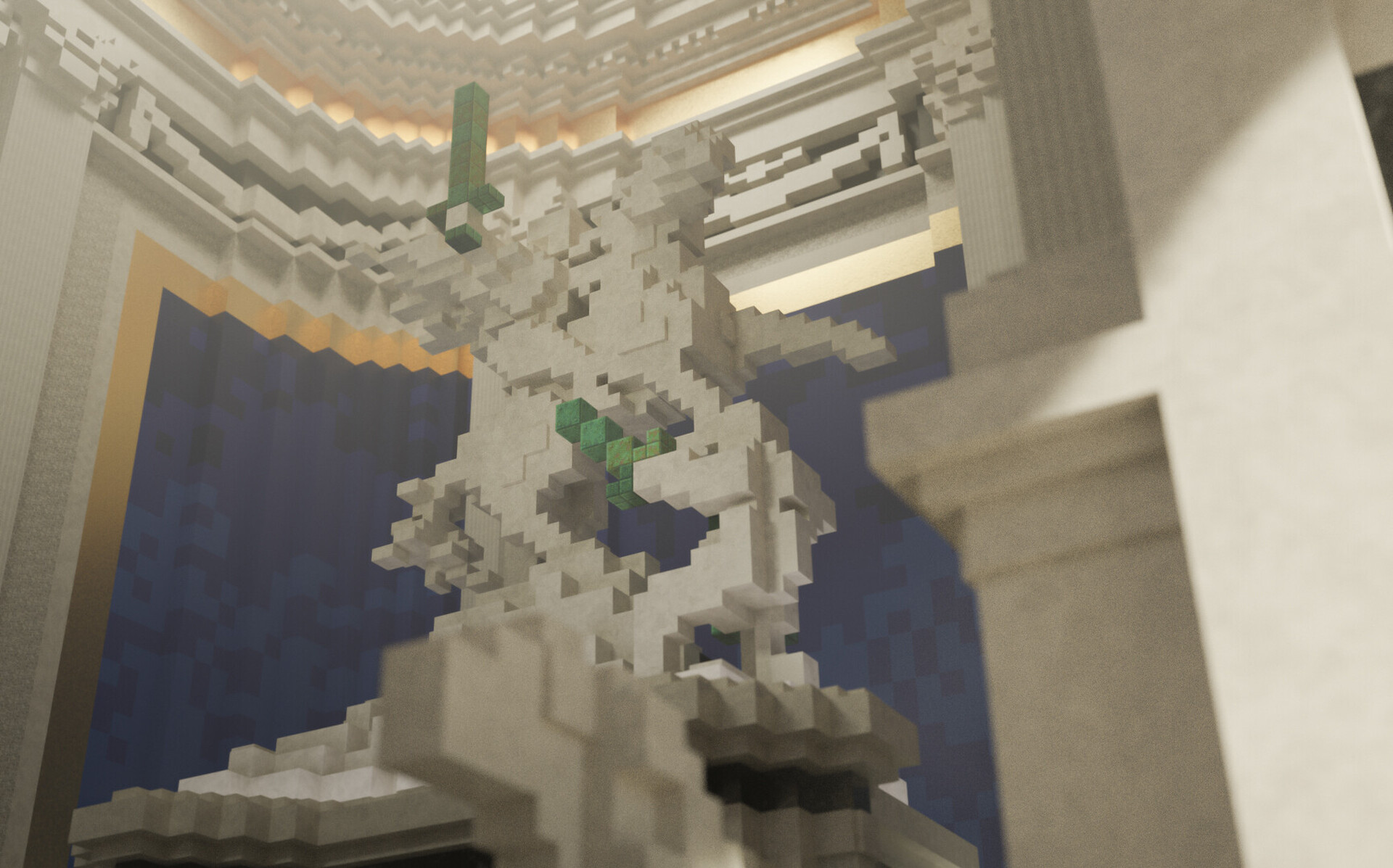 Neoclassical Cathedral Minecraft Map