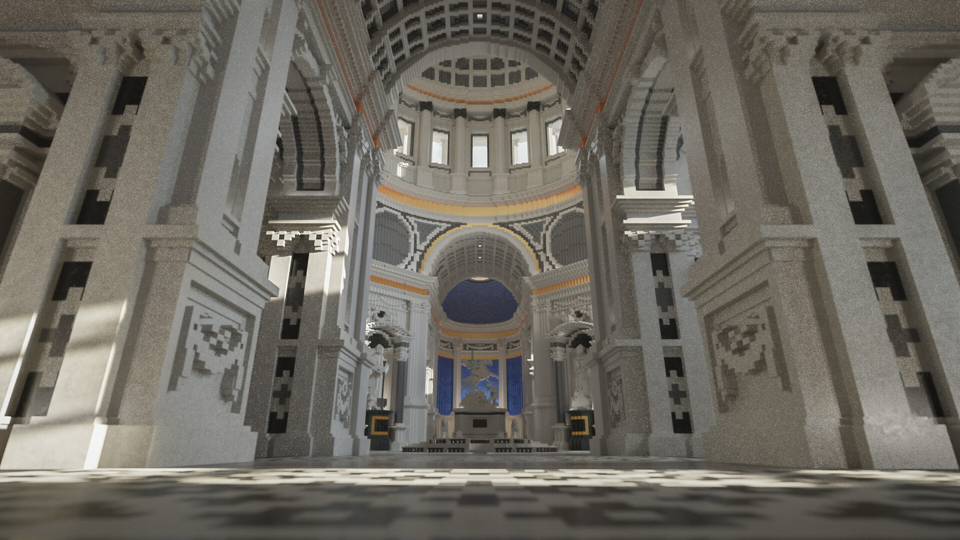 Neoclassical Cathedral Minecraft Map