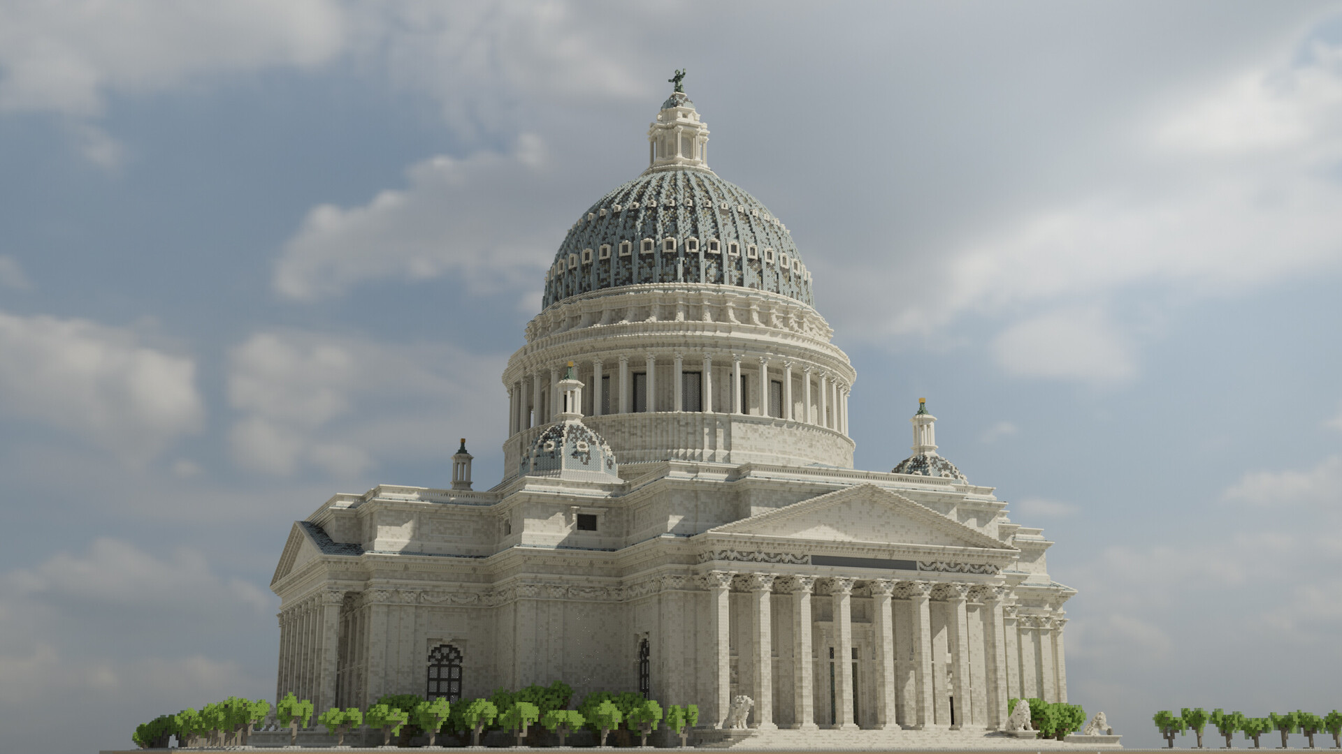 Neoclassical Cathedral Minecraft Map