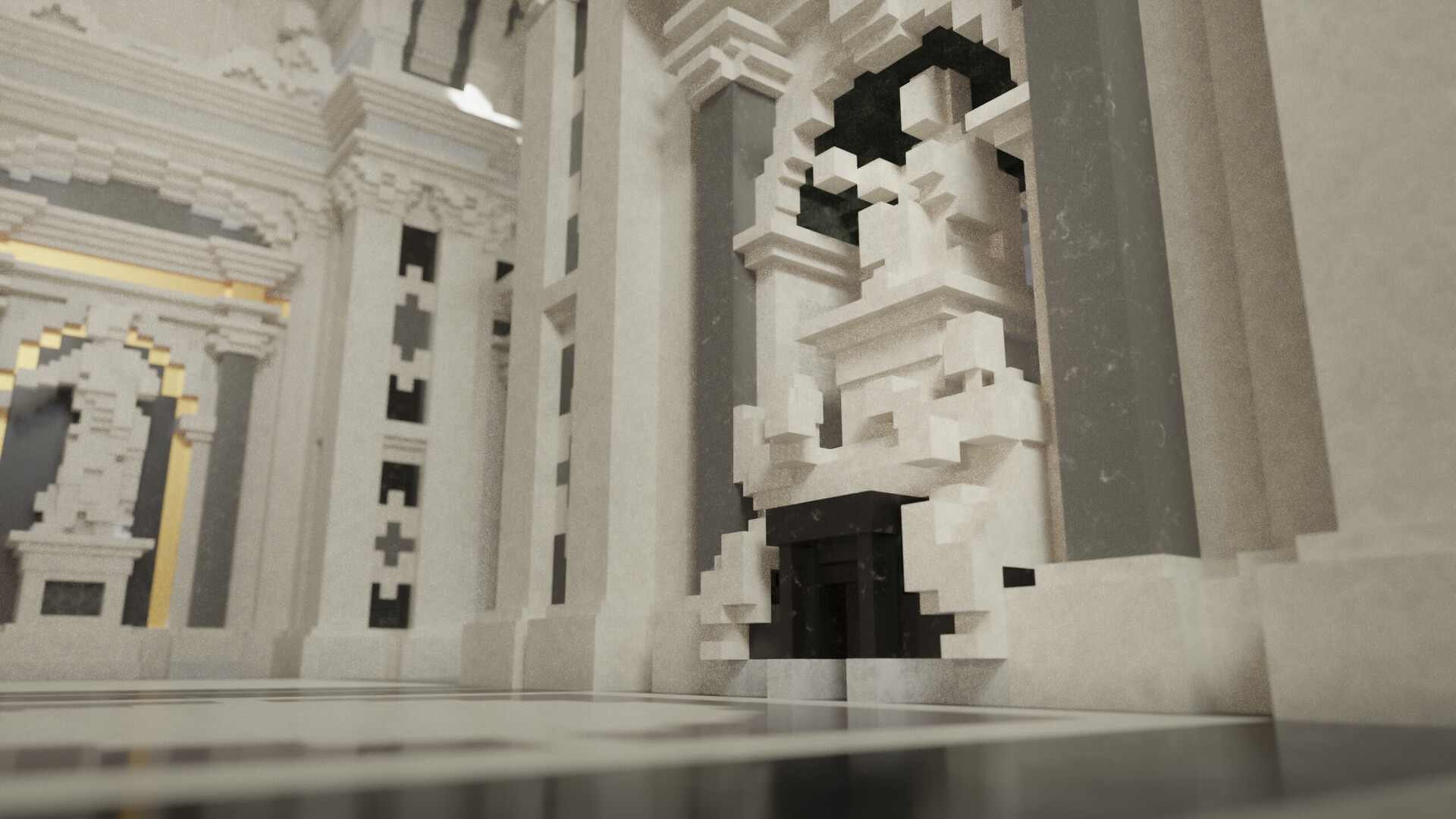 Neoclassical Cathedral Minecraft Map