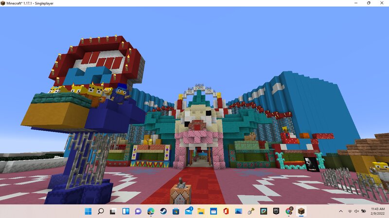 Universal Studios Minecraft Map
