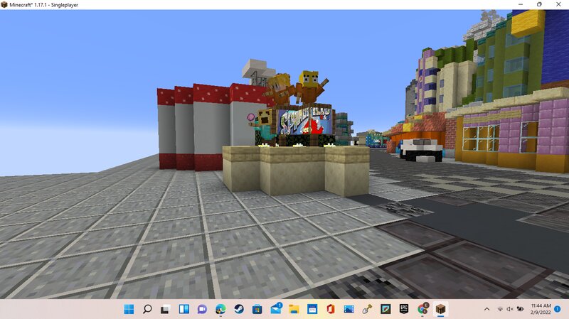 Universal Studios Minecraft Map