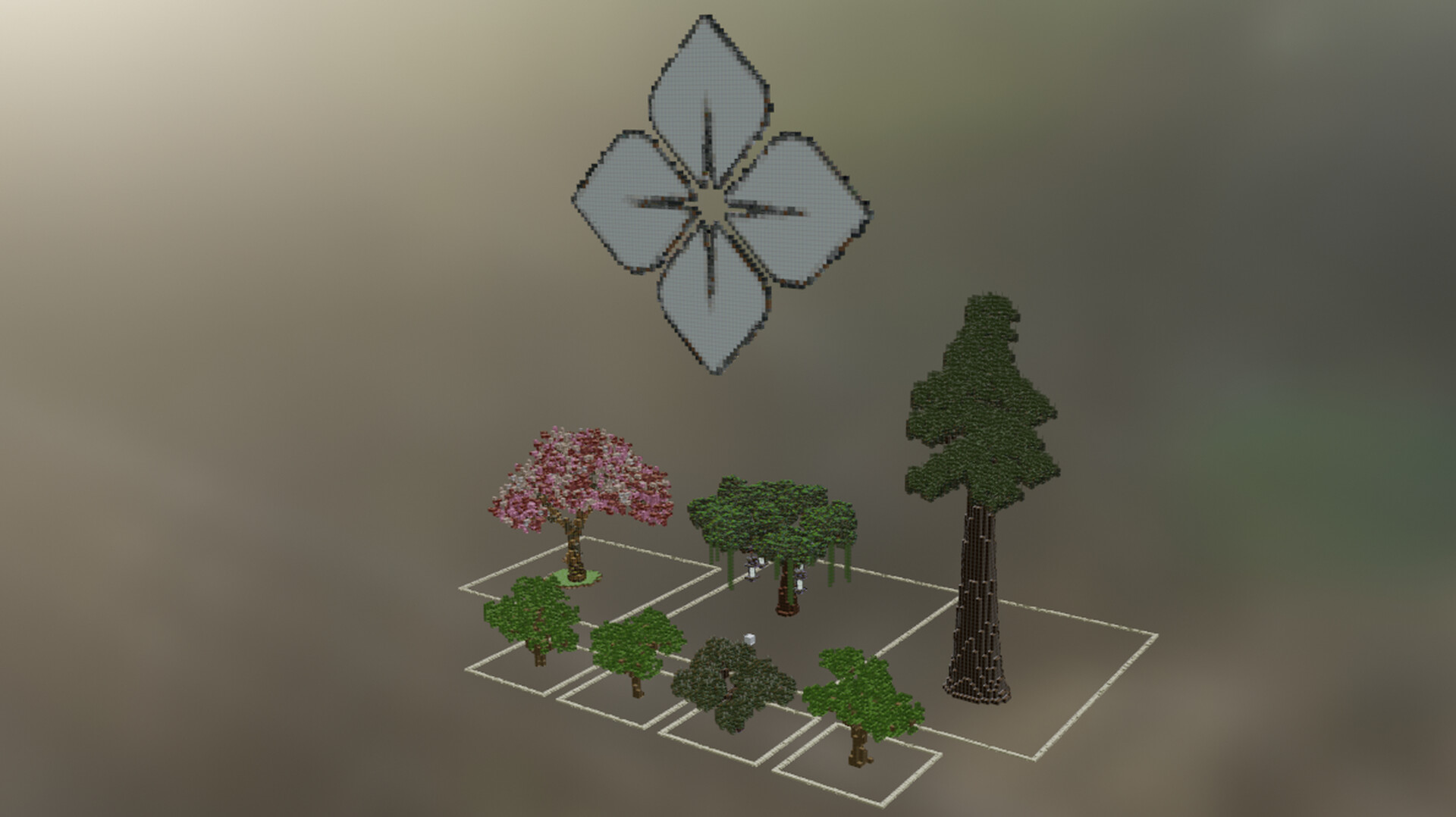 🌳 Tree design 🌳 (FREE) Minecraft Map