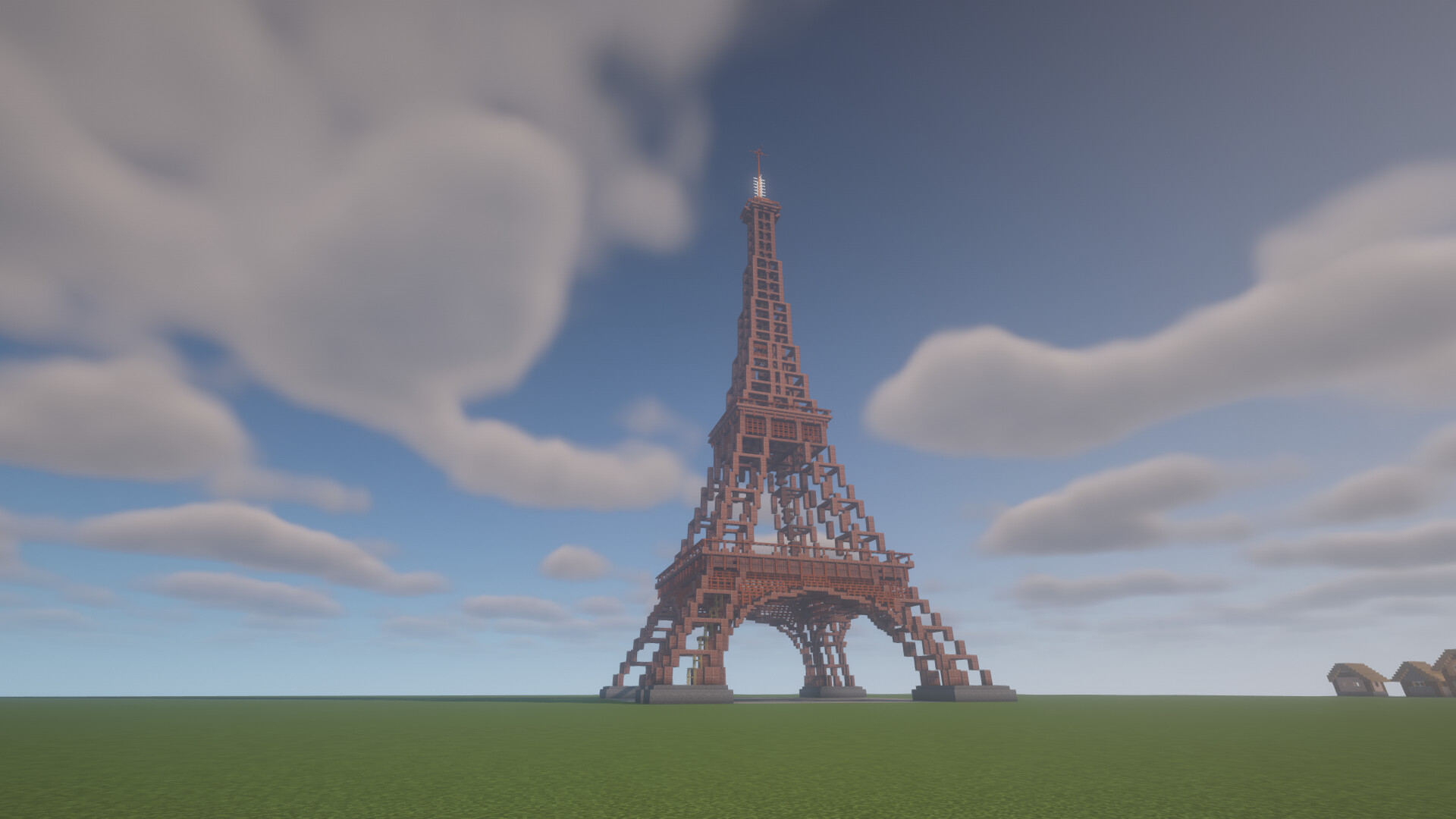 eiffel tower schimatic Minecraft Map