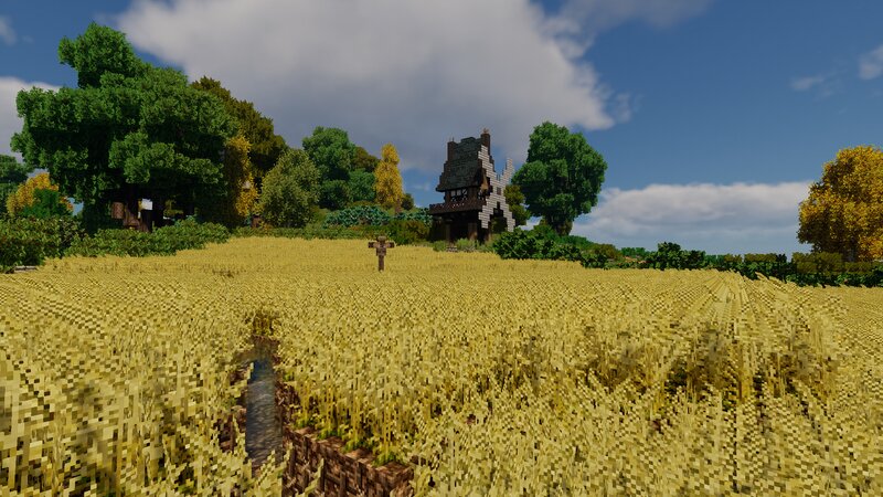 𝑭𝒐𝒖𝒓 𝑺𝒕𝒊𝒄𝒌𝒔 (𝑯𝒐𝒃𝒃𝒊𝒕 𝑯𝒐𝒍𝒆) Minecraft Map